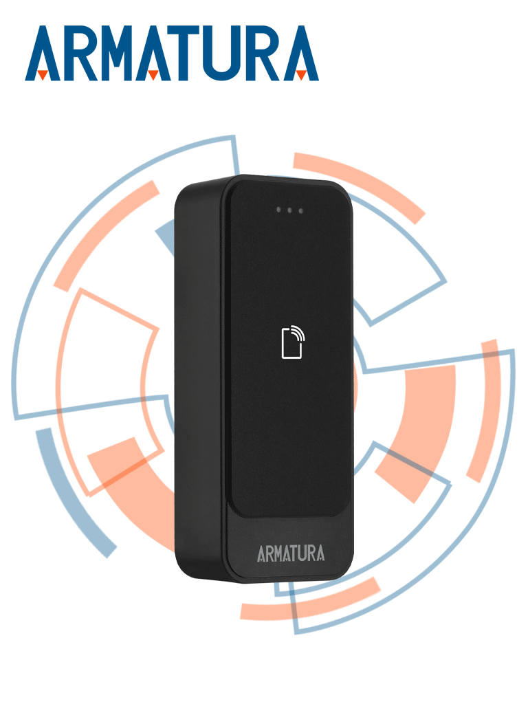 Armatura EP10C NP - Lectora compatible HID ProxCard e iClass